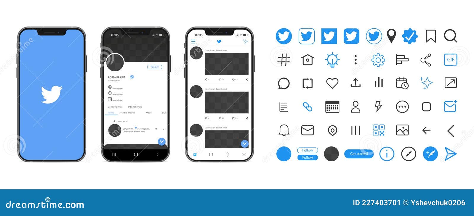 Twitter - Popular Social Media and Social Networking Service. Interface ...
