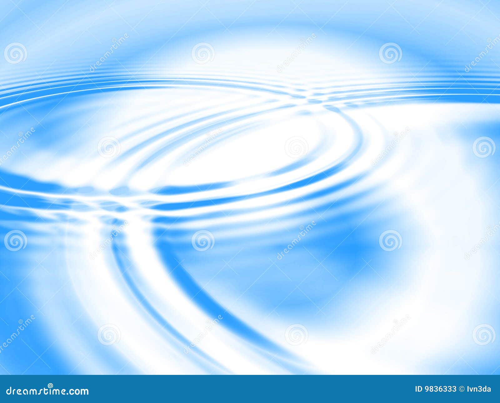 Two Abstract Blue Liquid Ripples. Stock Illustration - Illustration of ...