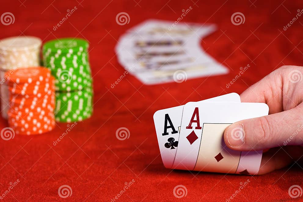 Two ace cards stock image. Image of fortune, jack, game - 8310561