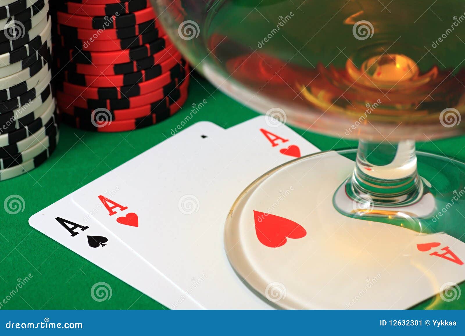 Two aces. stock image. Image of collection, poker, sports - 12632301