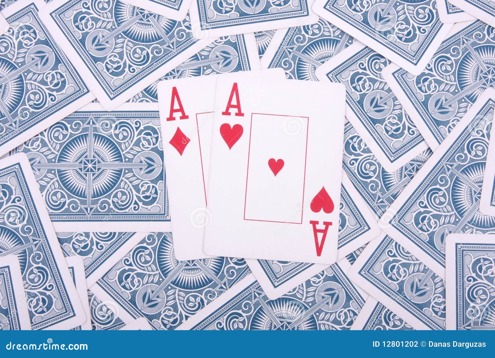 Two aces stock photo. Image of diamonds, hearts, cards - 12801202