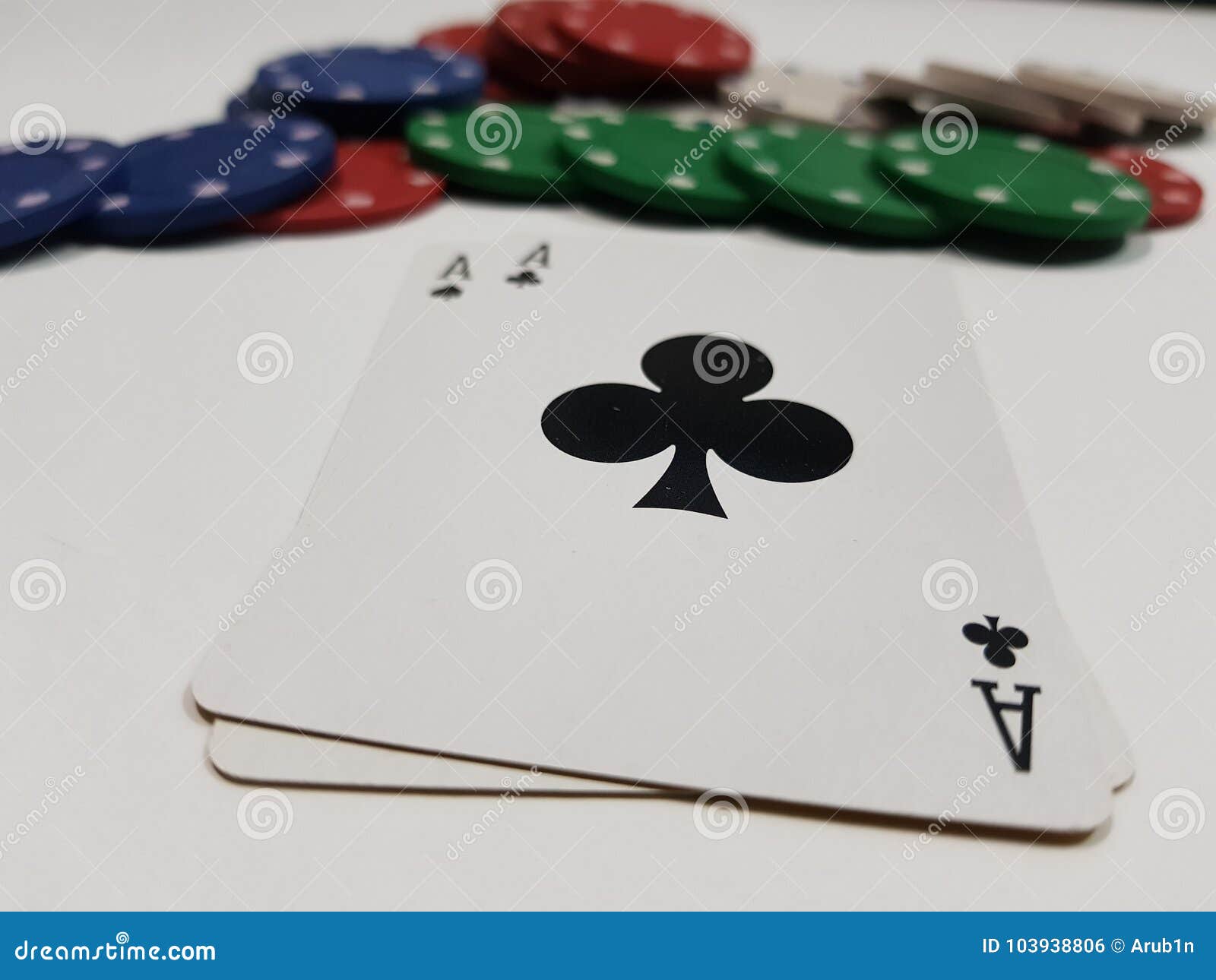 Two aces stock photo. Image of deck, luck, gamble, casino - 103938806