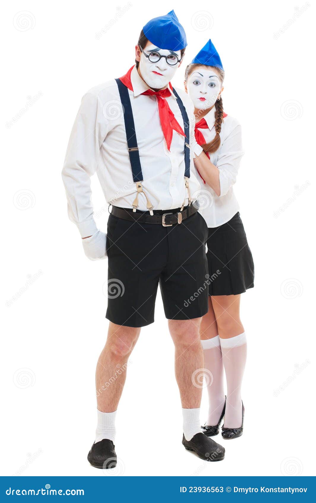 Two Actors in Stage Costumes Stock Image - Image of couple, concept ...