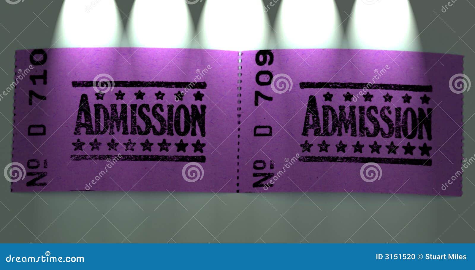 Two admission tickets stock photo. Image of cinema, tickets - 3151520