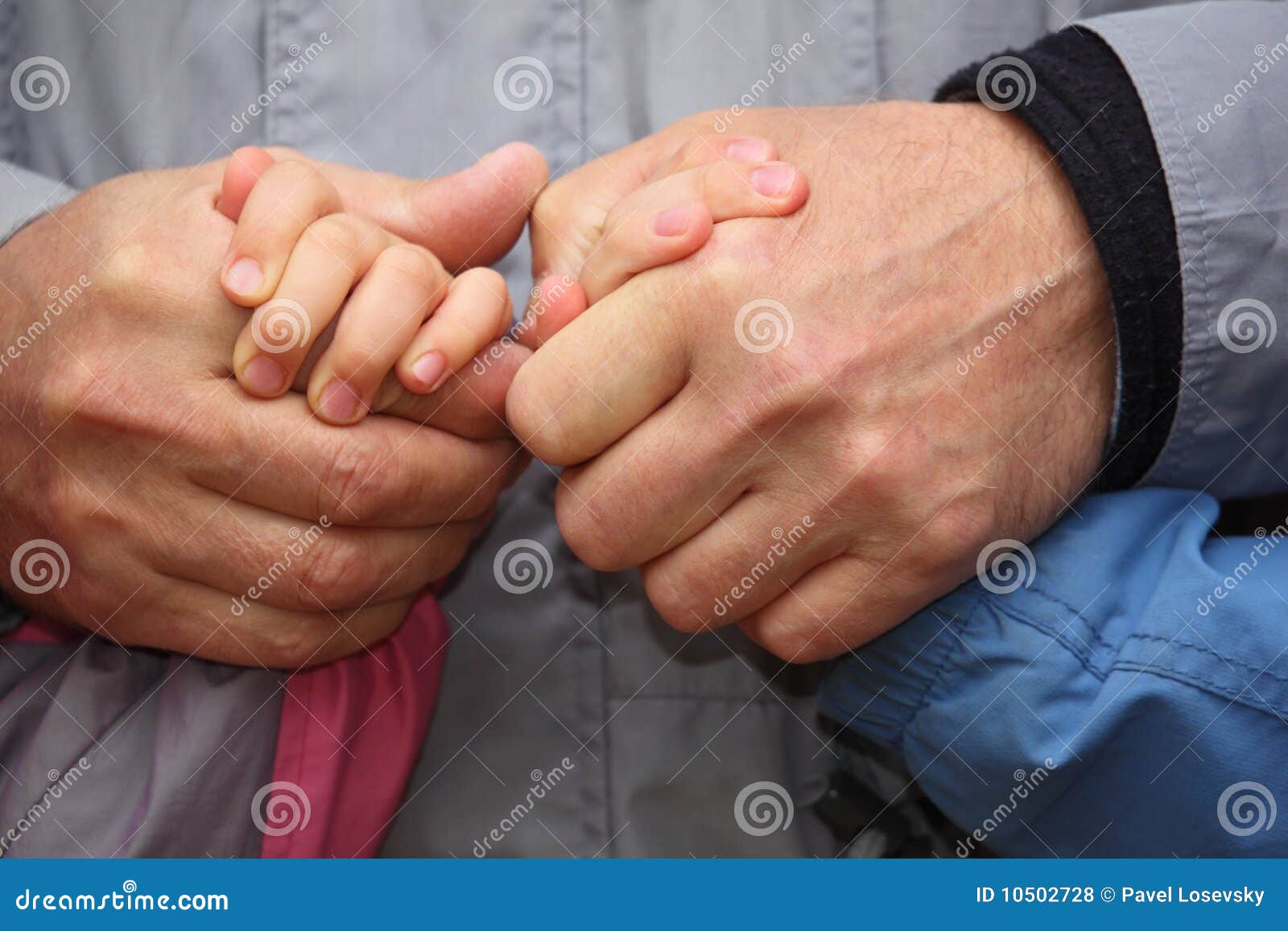 Two Adult and Two Children S Hands Stock Photo - Image of hold, child ...
