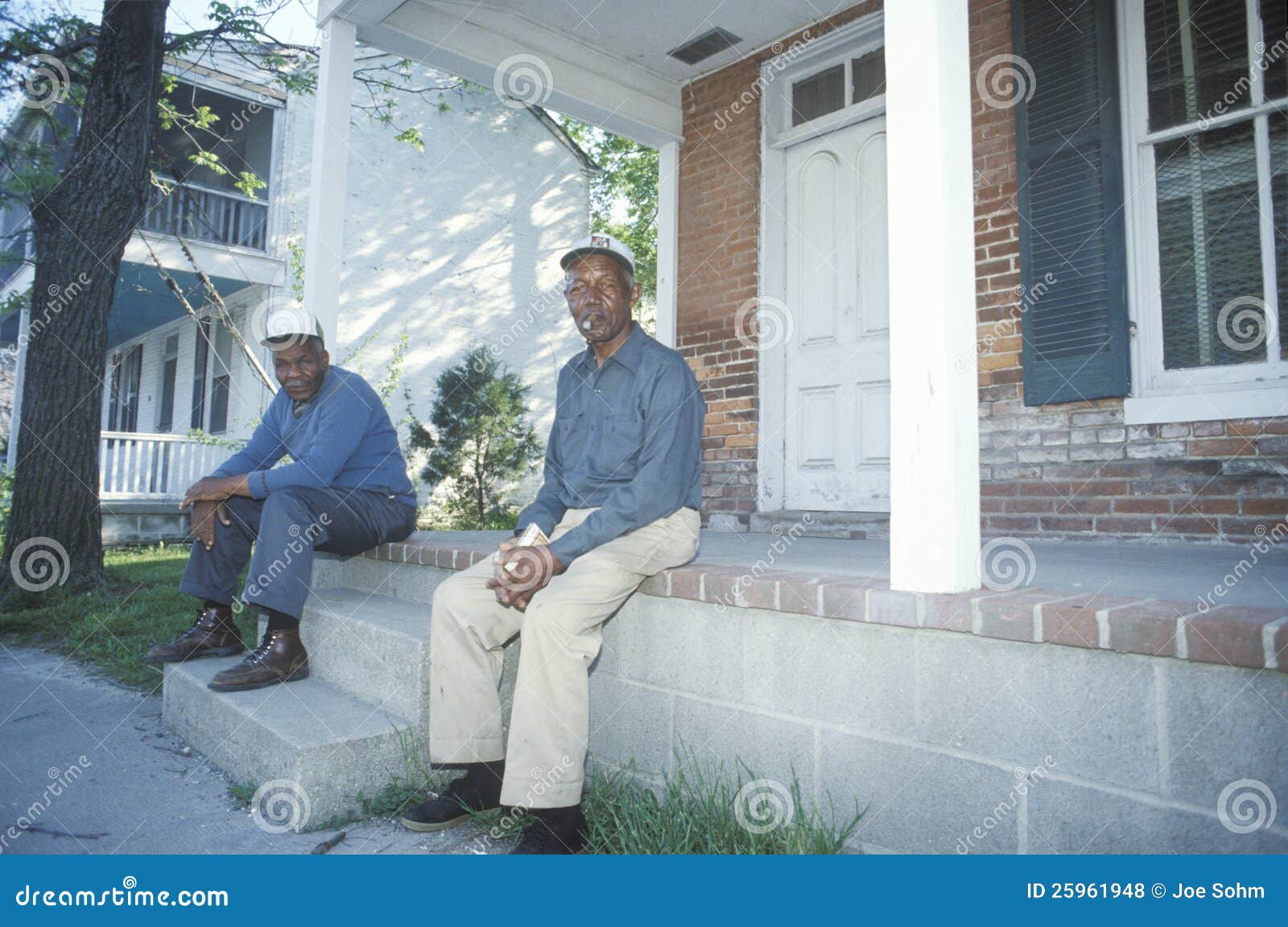 Two African-American Senior Citizens Editorial Stock Photo - Image of ...