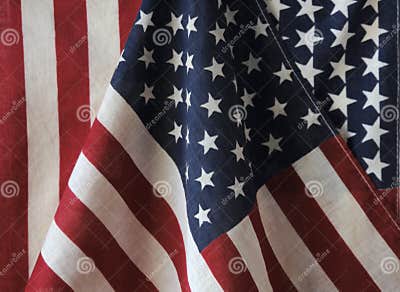 Two American flags stock photo. Image of loyalty, liberty - 5613756