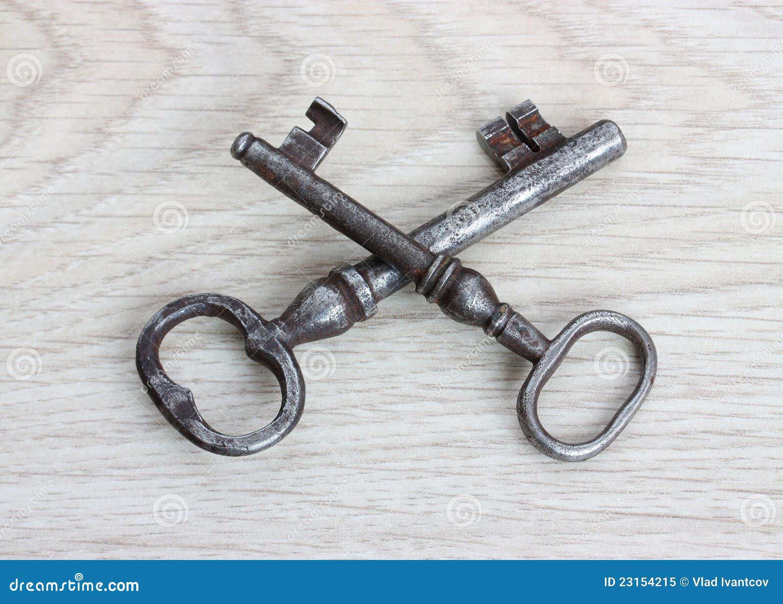 Two ancient keys. stock image. Image of protect, house - 23154215