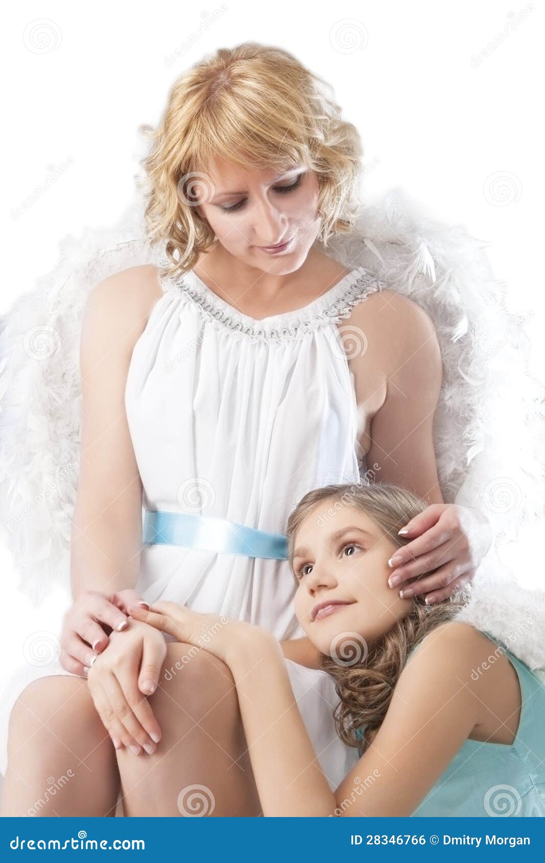 Two angels stock photo. Image of beautiful, childhood - 28346766