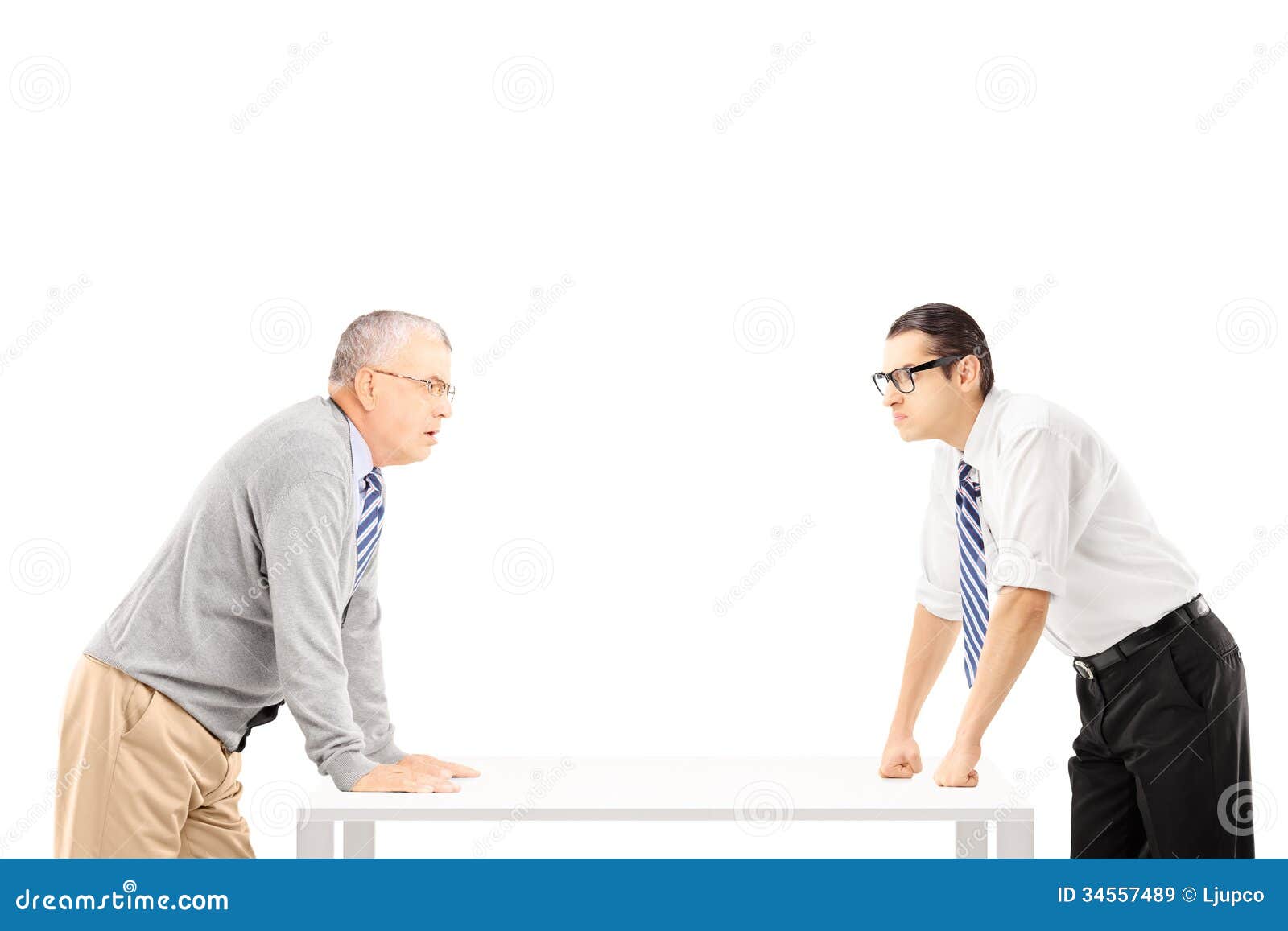 Two Angry People during a Quarrel Stock Image - Image of mature, argue ...