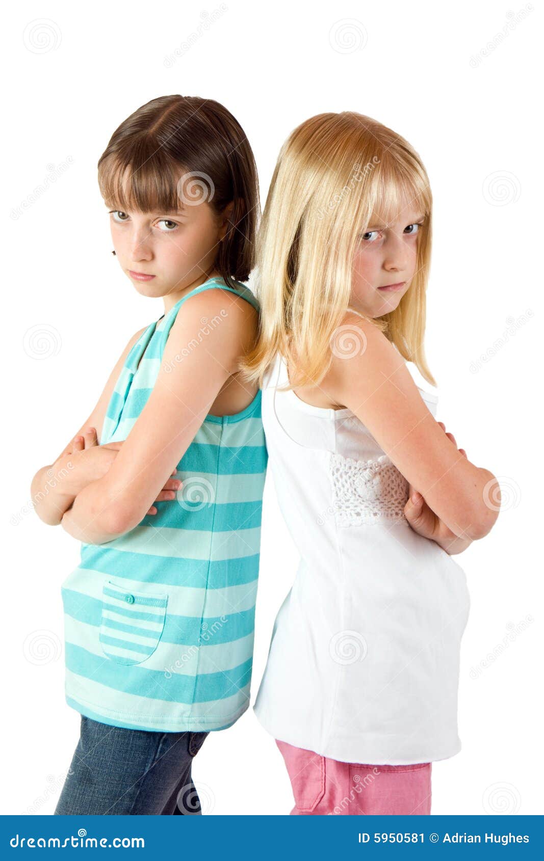 Two Angry Sisters stock image. Image of sister, fight - 5950581