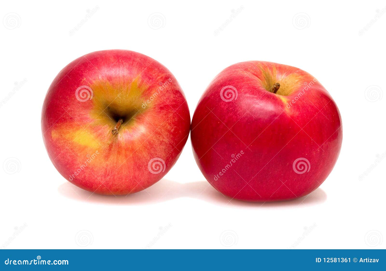 Two apples stock image. Image of nature, snack, healthy - 12581361