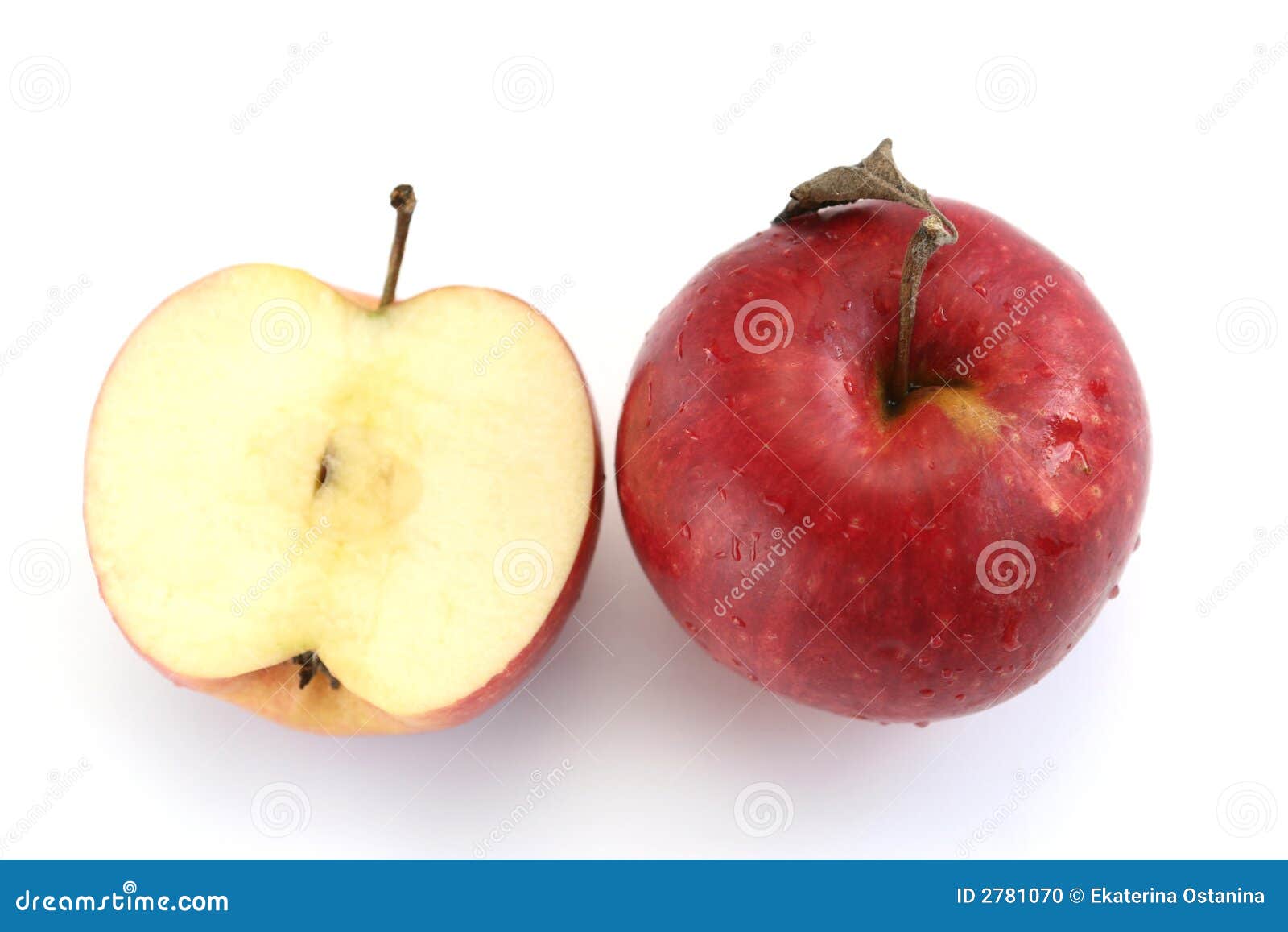 Two apples stock photo. Image of food, tasty, fruit, juicy - 2781070