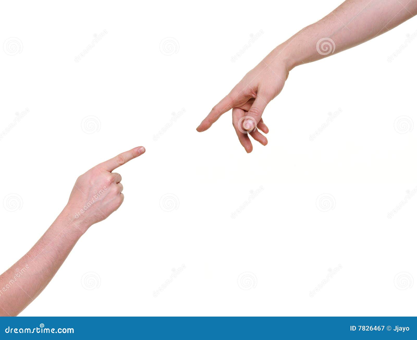 Two arms pointing stock image. Image of point, elegance - 7826467