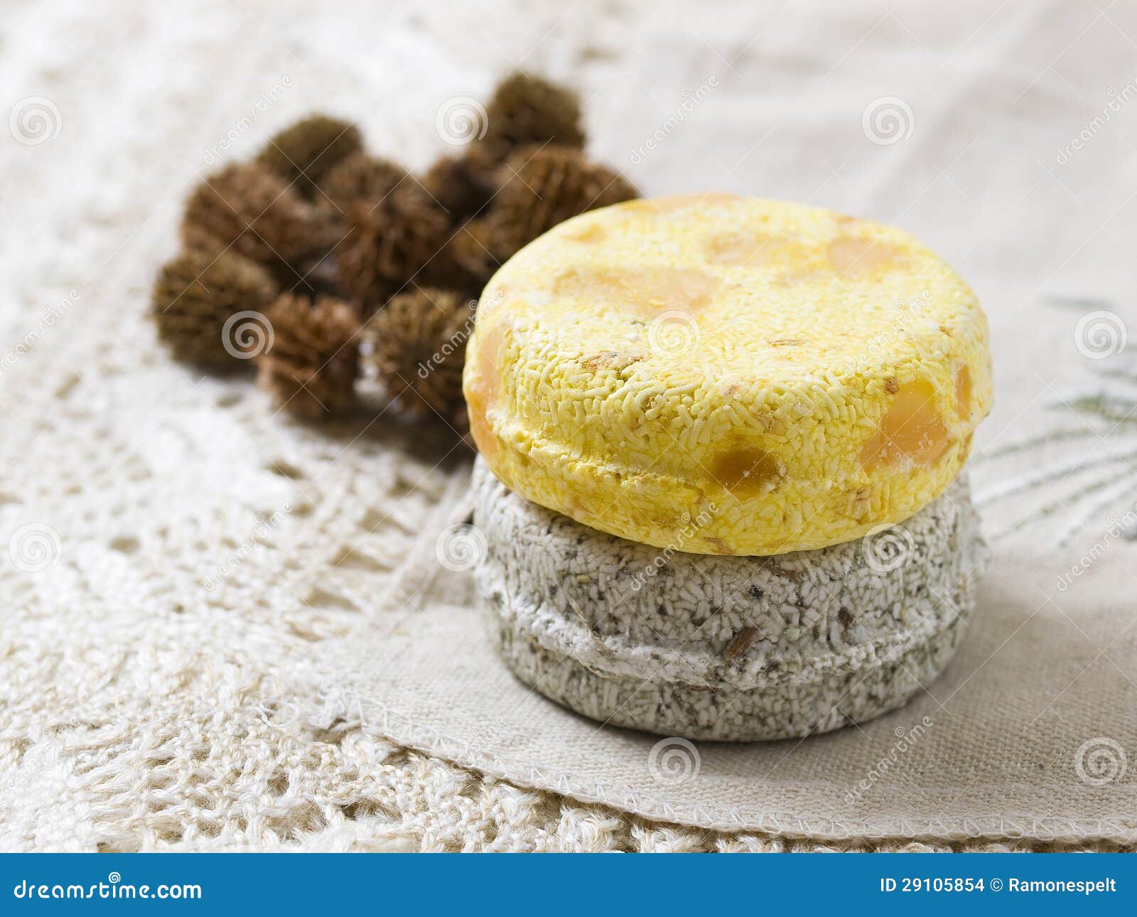 Two Aromatic Soaps in Horizontal Composition Stock Photo - Image of ...