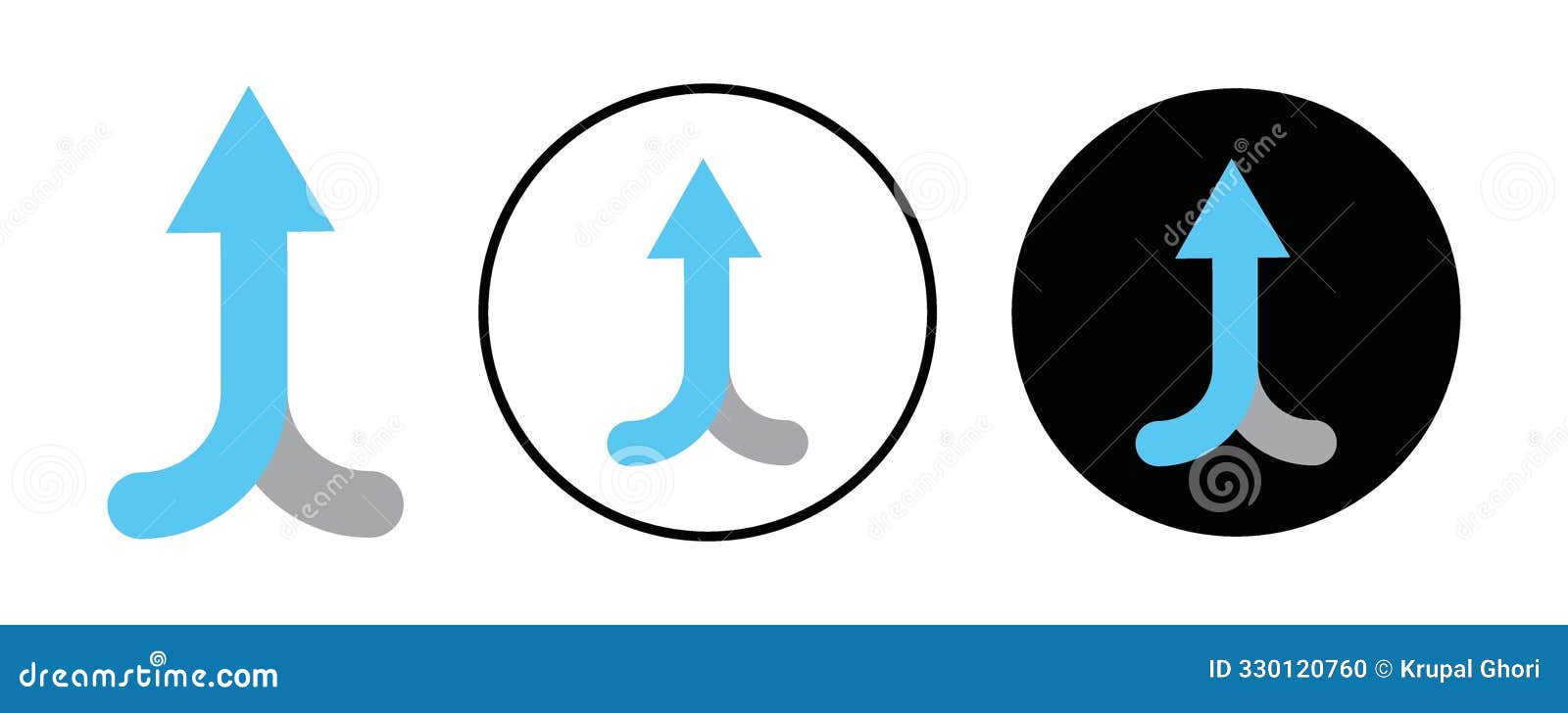 4 Arrows Merging Into One Point. Infographics Chart, Scheme Cartoon ...