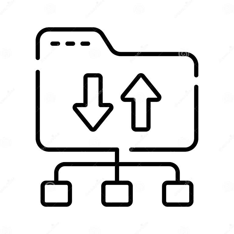 Two Arrows Pointing Opposite Direction Indicating the Synchronization ...