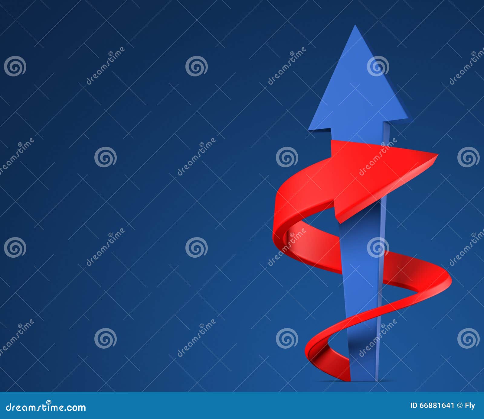 Two Arrows on Red Background Stock Illustration - Illustration of ...