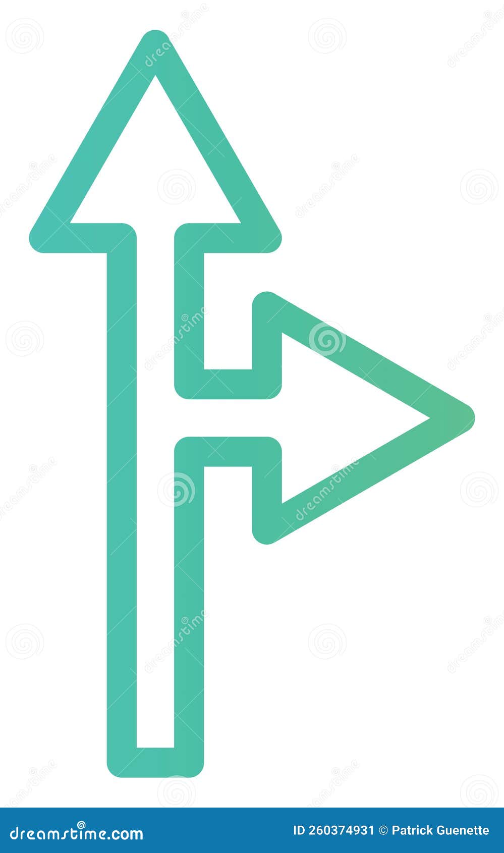 Two arrows sign, icon stock vector. Illustration of trade - 260374931