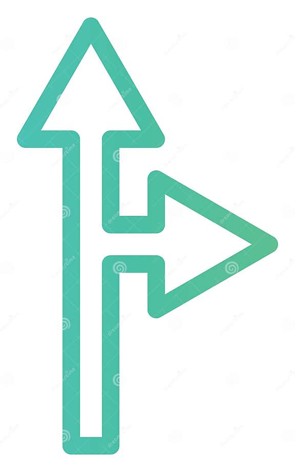 Two arrows sign, icon stock vector. Illustration of trade - 260374931
