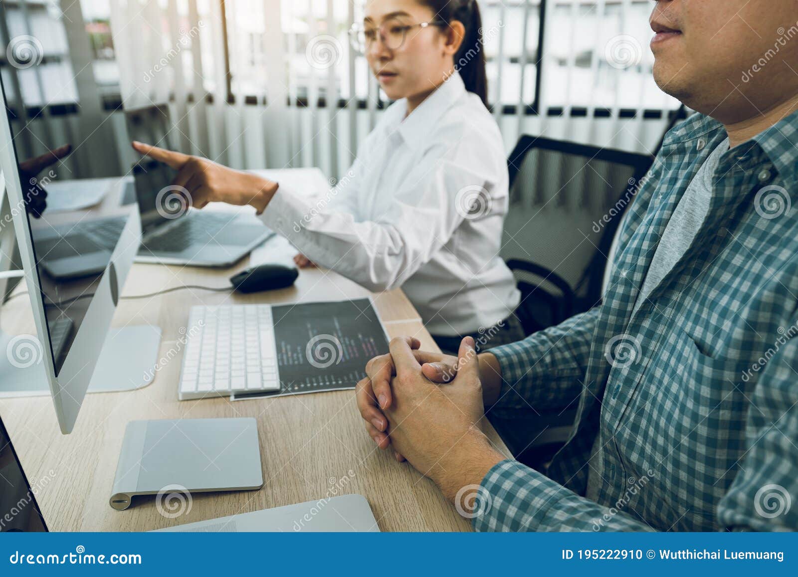 Two Asian Team Working Development of Programming and Encryption ...