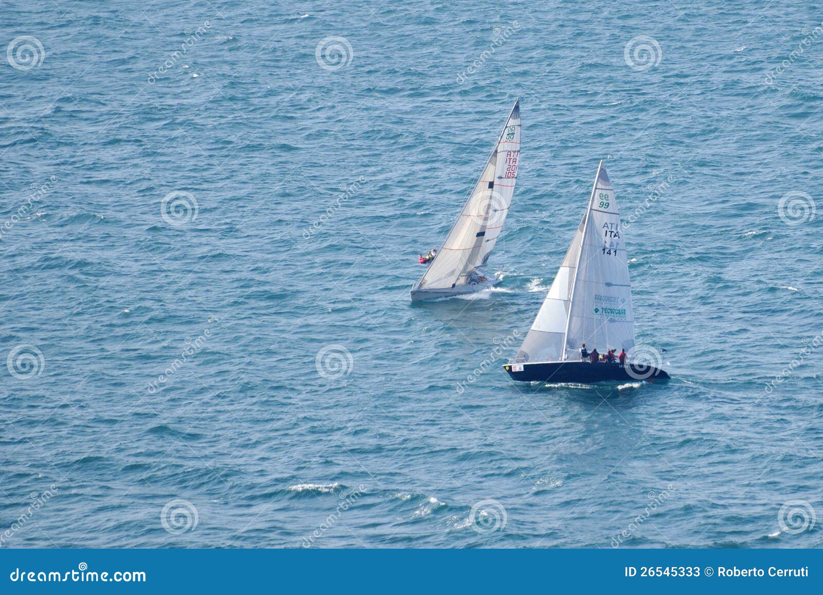 Two Asso 99 Sailing during Centomiglia 2012 Editorial Stock Photo ...