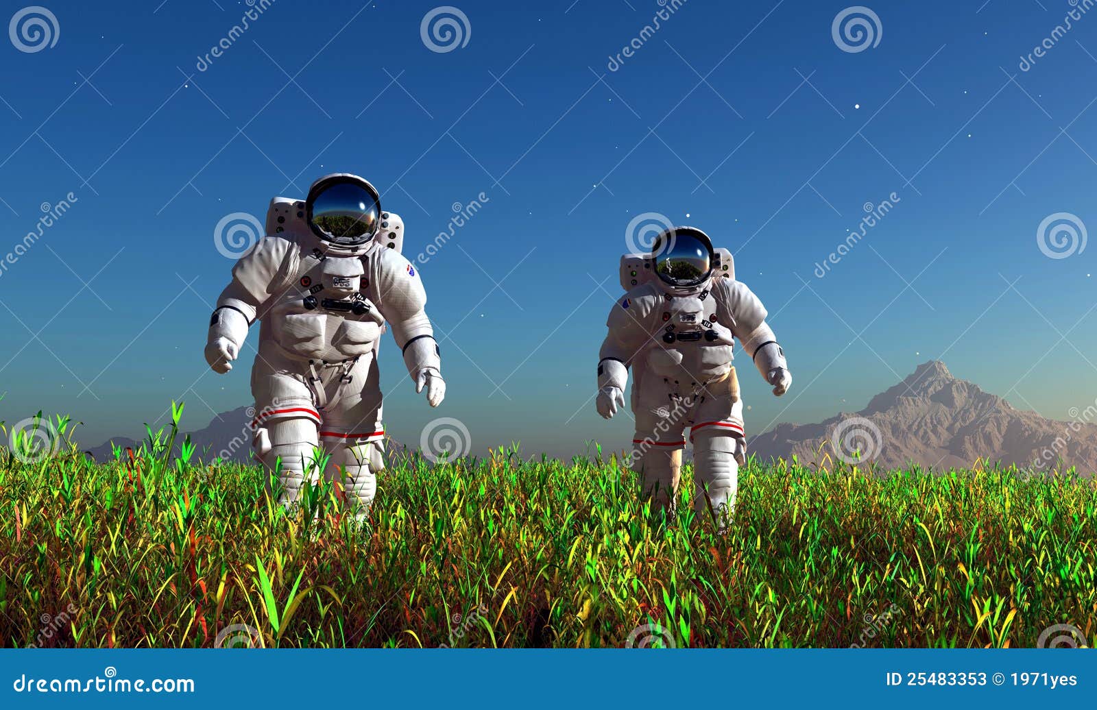 Two Astronauts