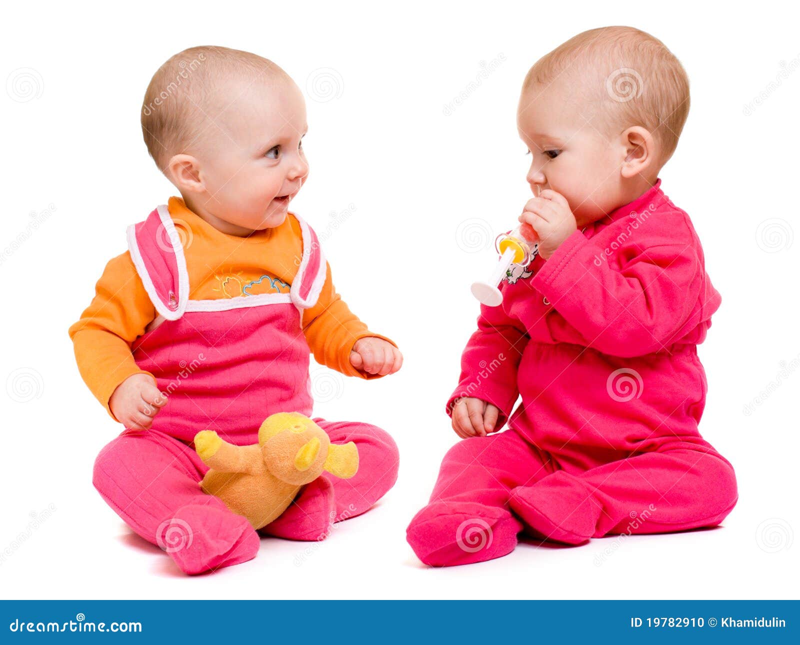 Two baby stock photo. Image of little, expressions, toddler - 19782910