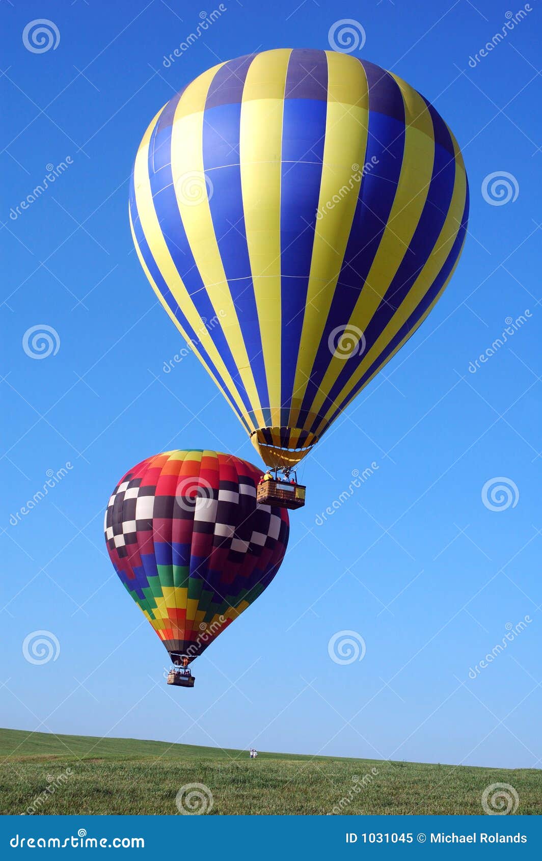 Two balloons stock image. Image of competition, flight - 1031045