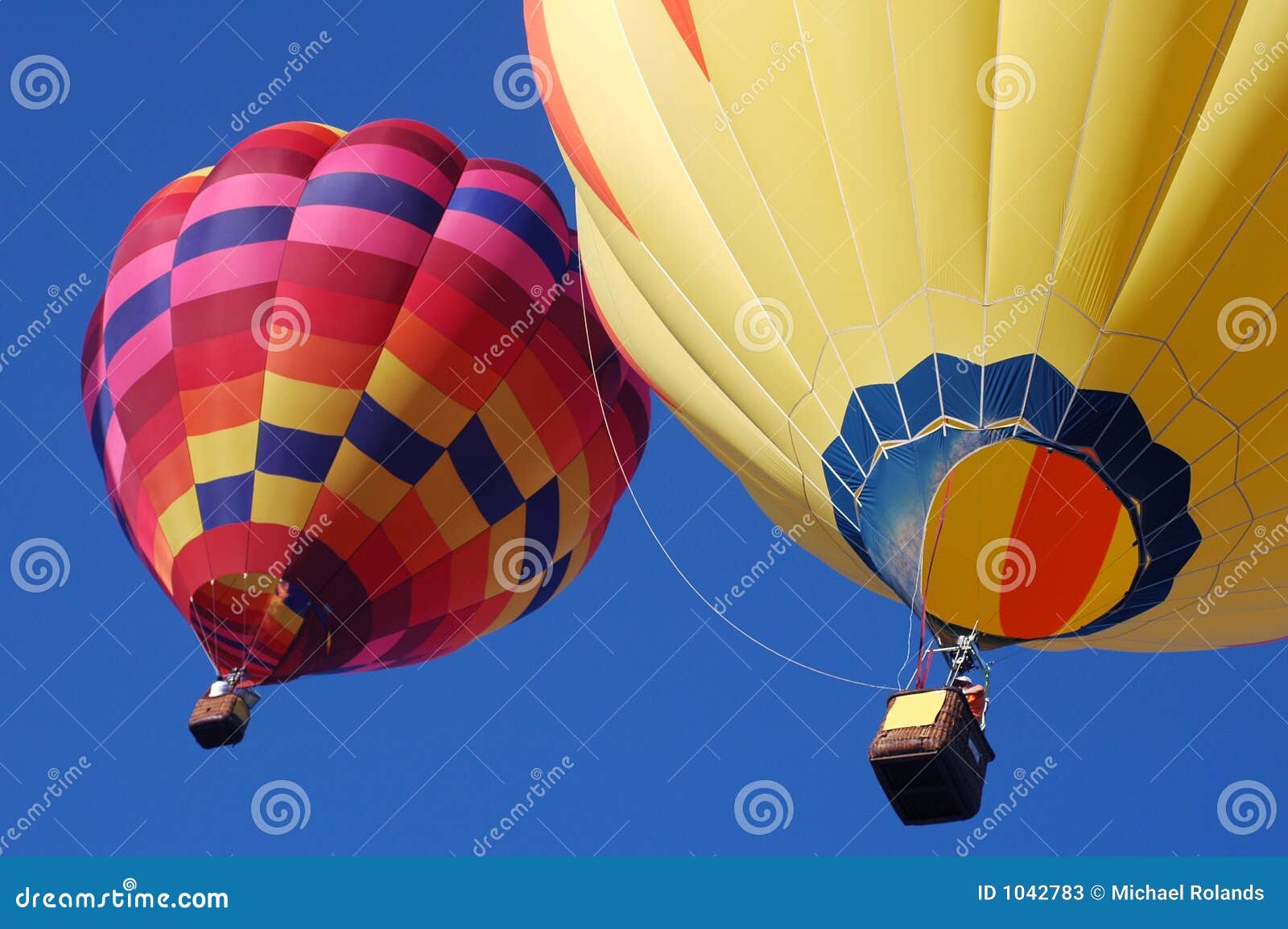 Two balloons stock image. Image of recreation, sport, colorful - 1042783