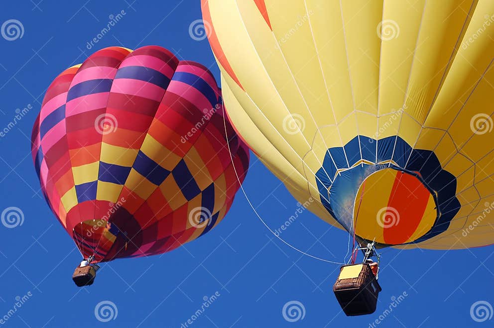 Two balloons stock image. Image of recreation, sport, colorful - 1042783