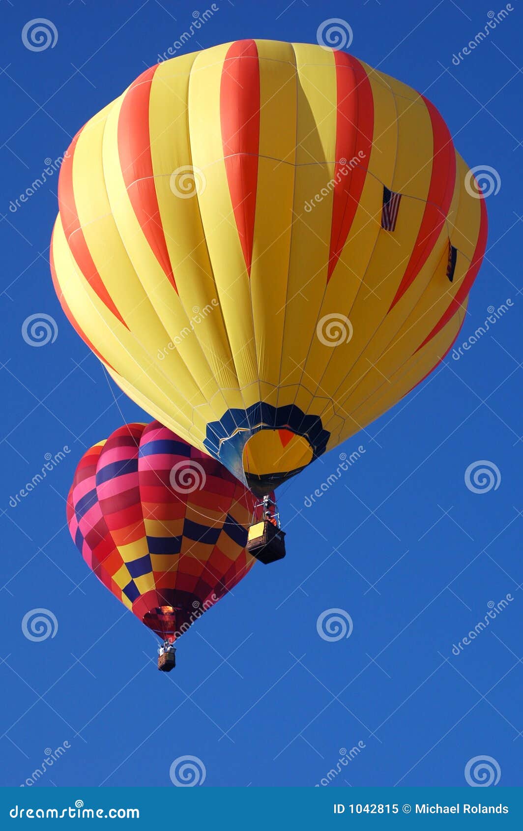 Two balloons stock image. Image of float, blue, competition - 1042815