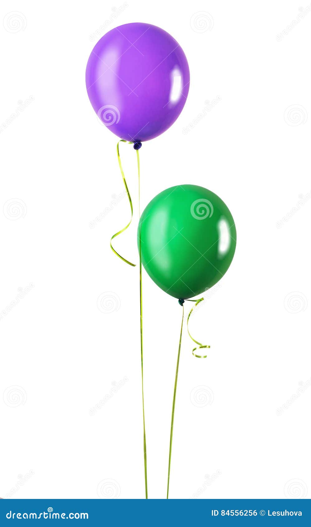 Two balloons stock photo. Image of violet, object, happy - 84556256