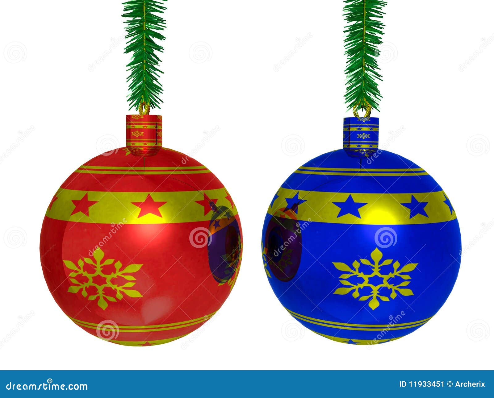 Two balls stock illustration. Illustration of green, abstract - 11933451