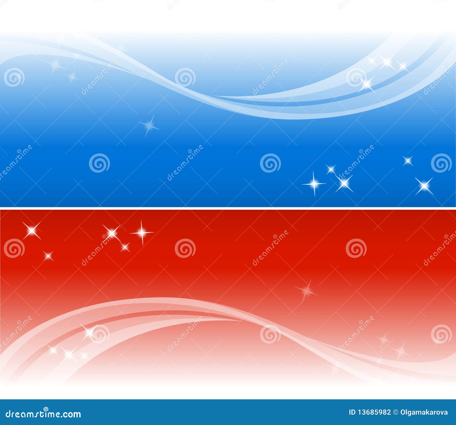 Two banners stock vector. Illustration of gradient, backdrop - 13685982