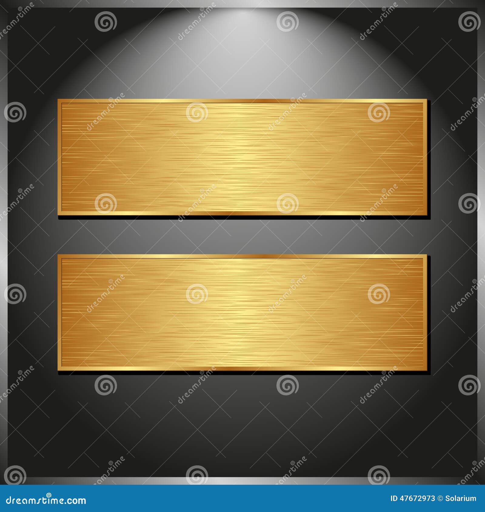 Two banners stock vector. Illustration of graphic, banner - 47672973