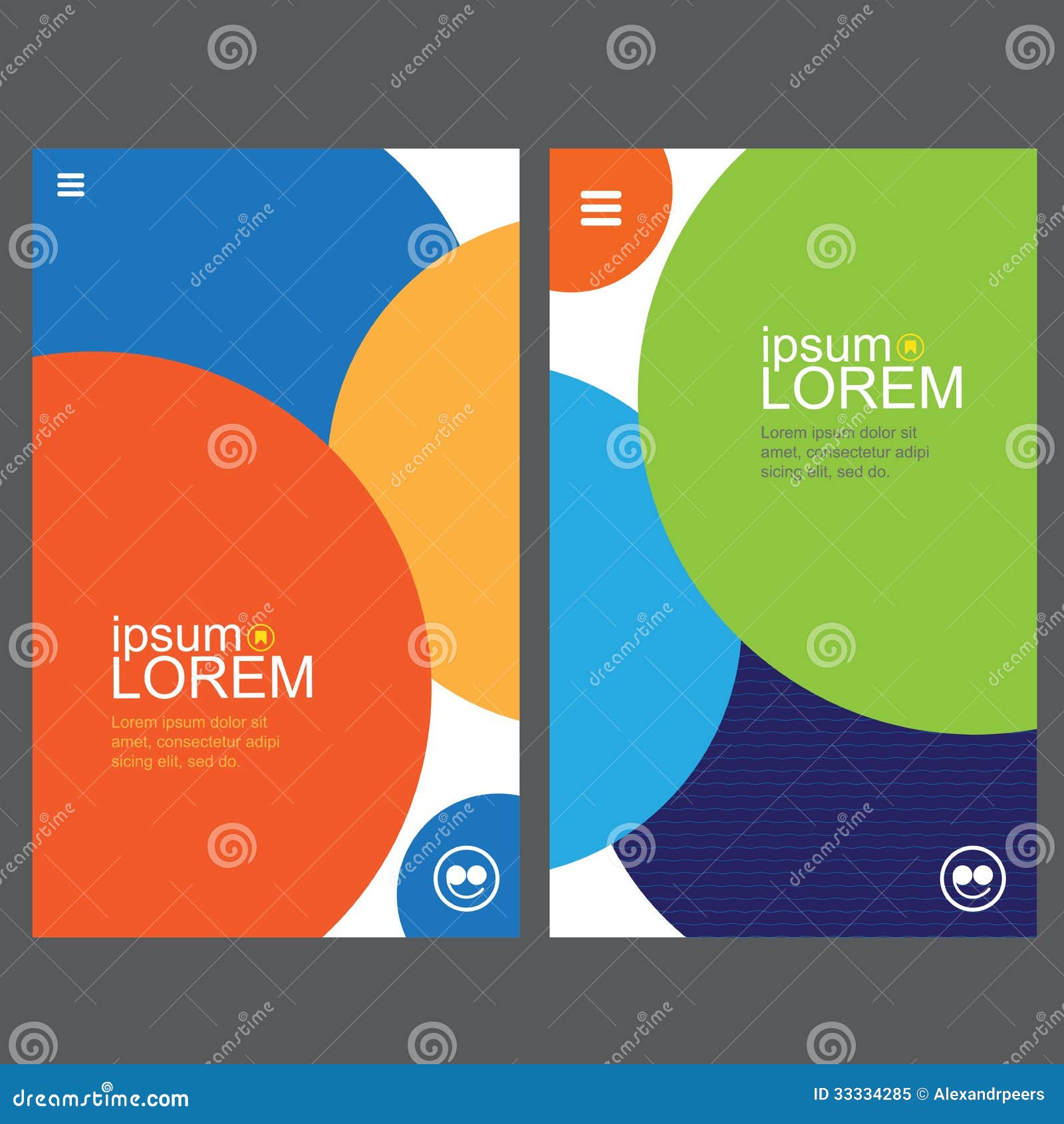 Two banners stock vector. Illustration of background - 33334285