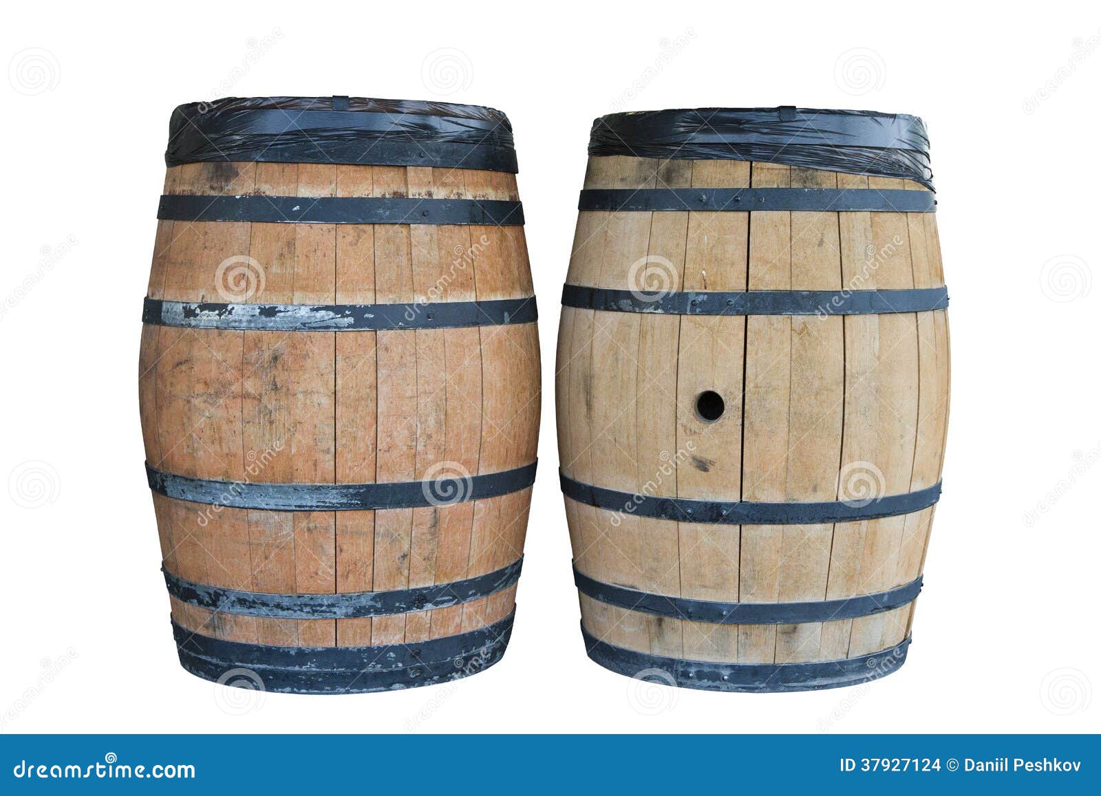 Two barrel stock photo. Image of aging, brown, basement - 37927124