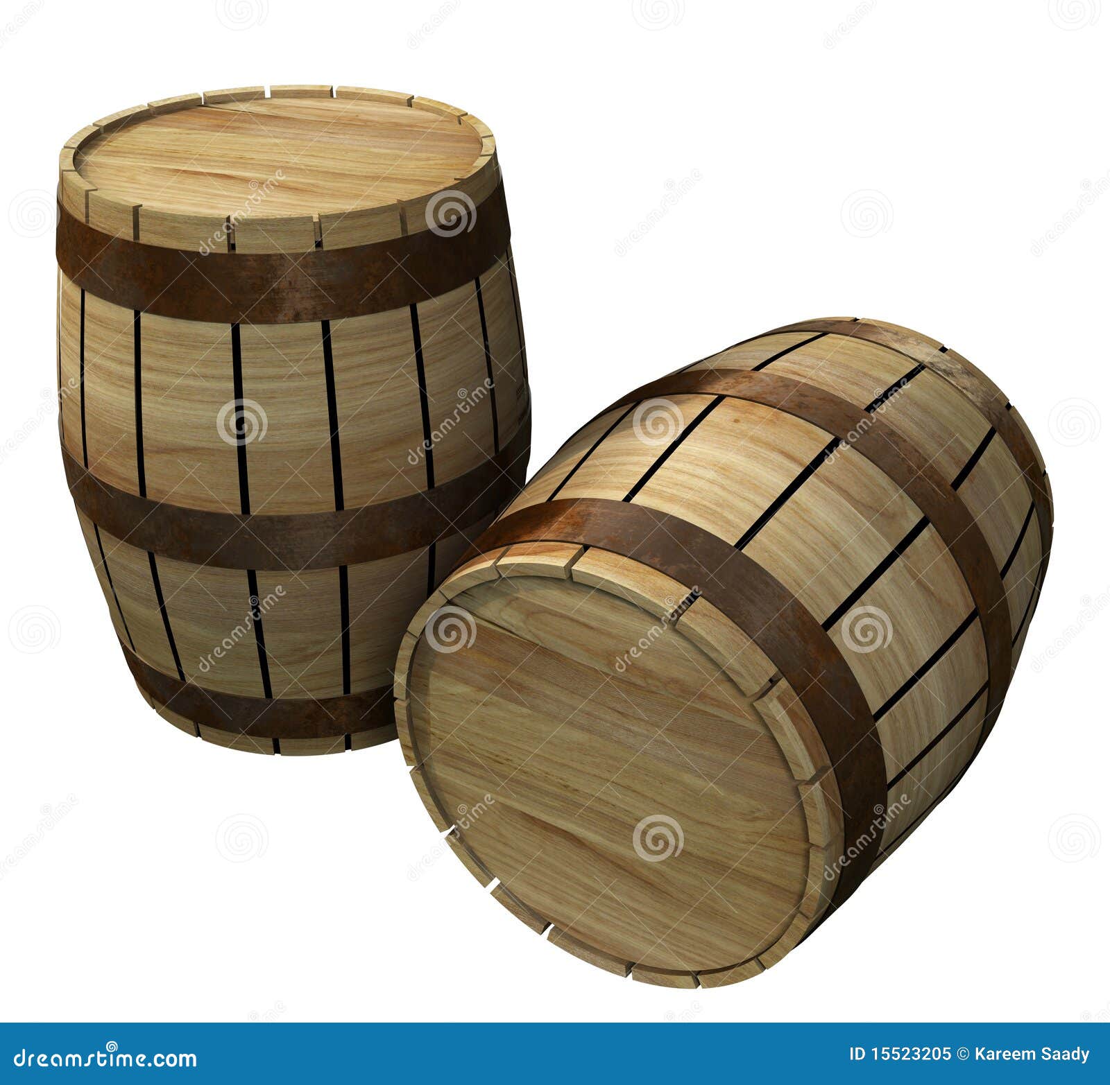Two Barrels stock illustration. Illustration of cargo - 15523205