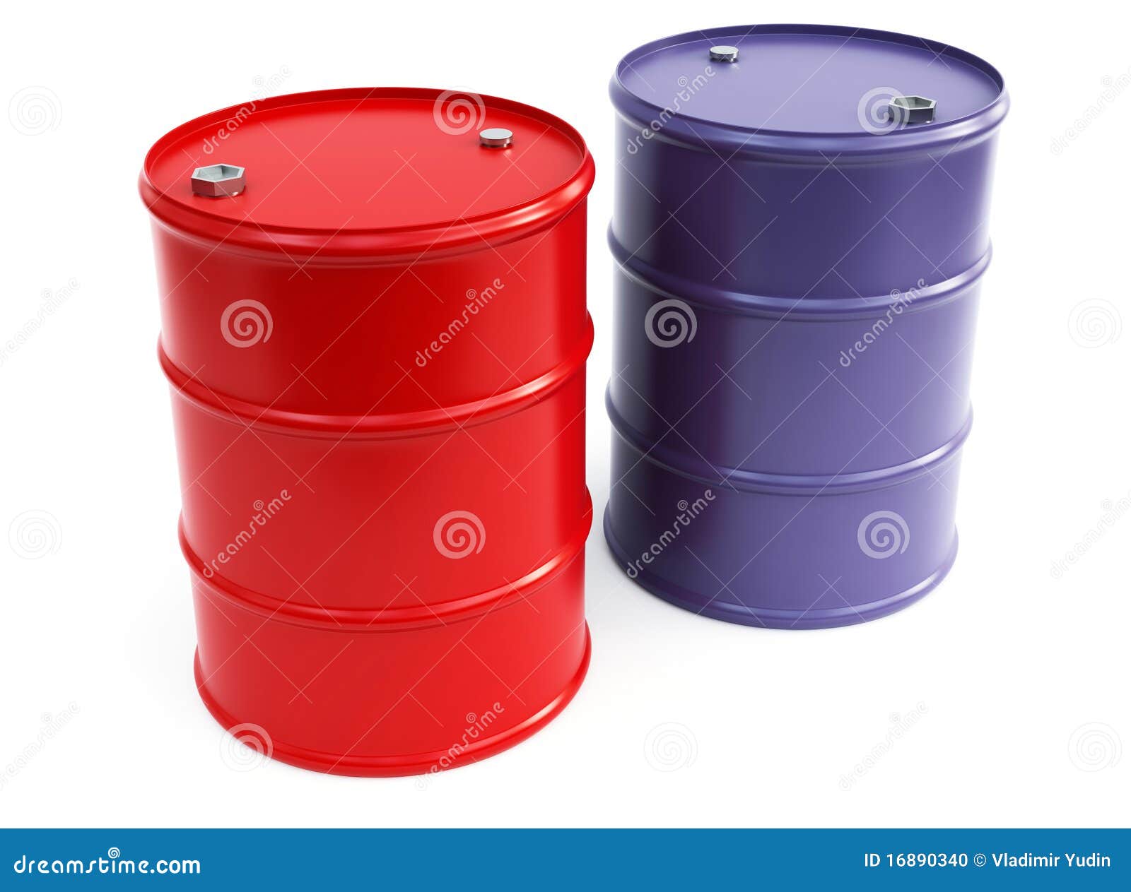 Two barrels stock illustration. Illustration of industrial - 16890340