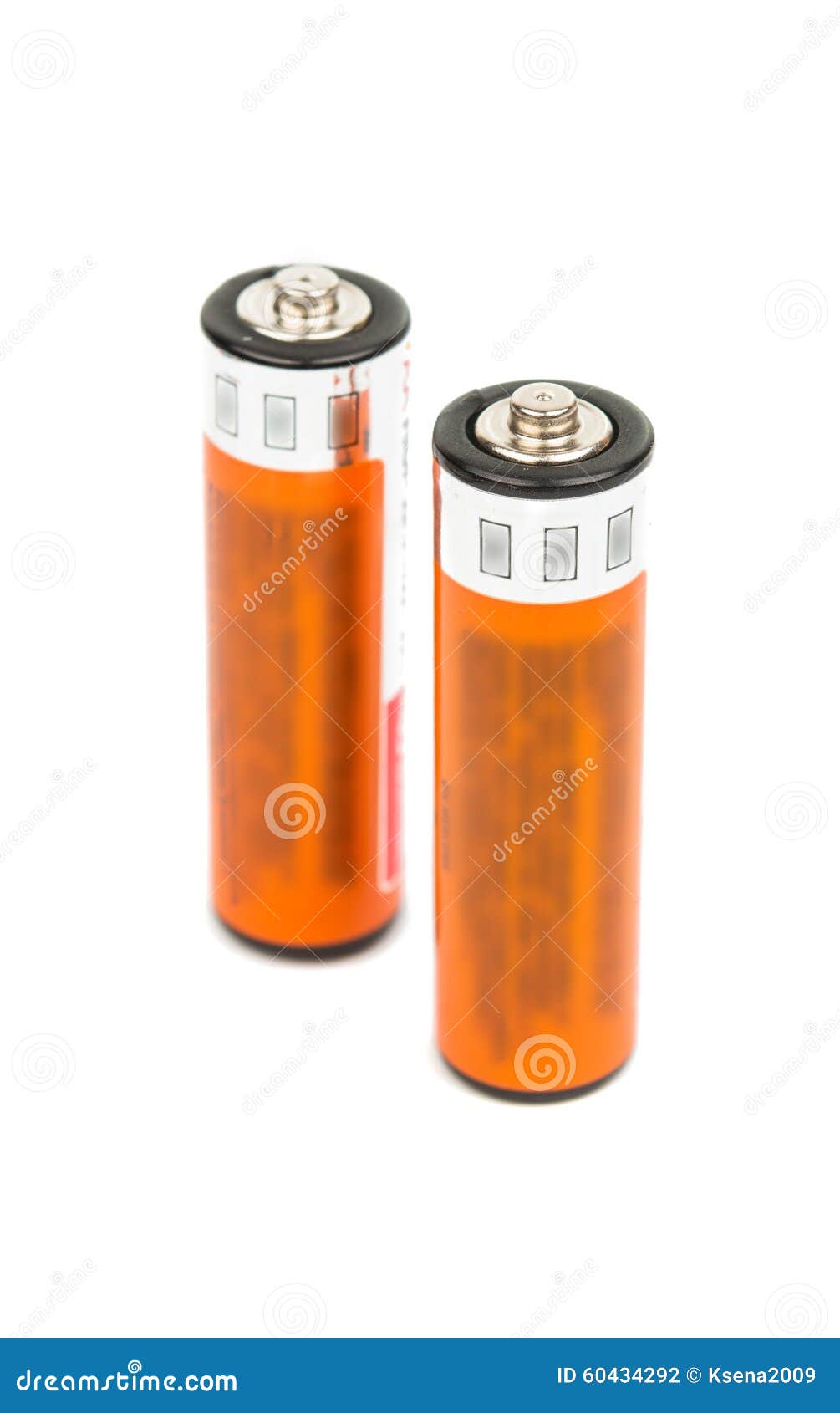 Two batteries stock photo. Image of electrical, fuel - 60434292