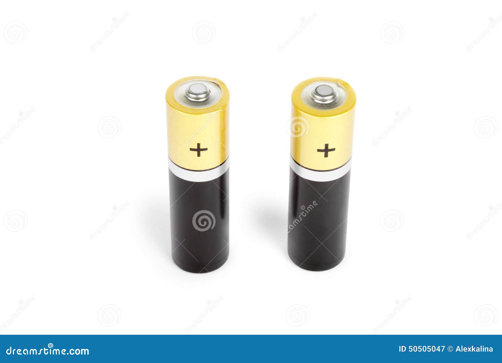 Two battery size aa stock image. Image of conservation - 50505047