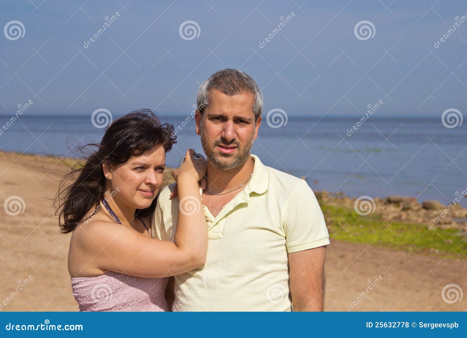 Two on the beach stock photo. Image of pair, beach, holiday - 25632778