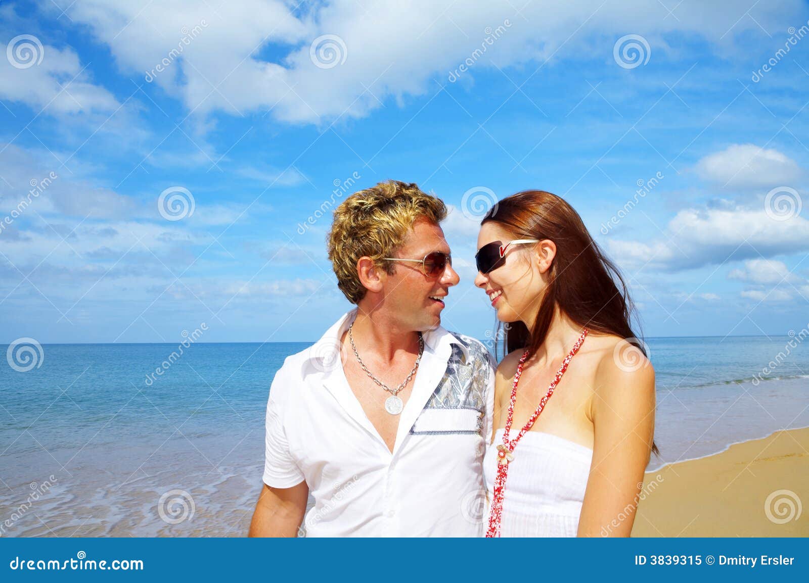 Two on the beach stock image. Image of holiday, togetherness - 3839315