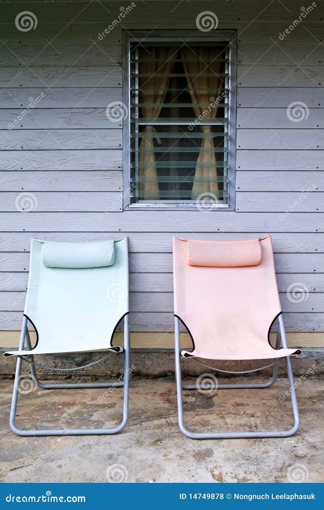 Two Beach Bench In Resort Royalty-Free Stock Photo | CartoonDealer.com ...