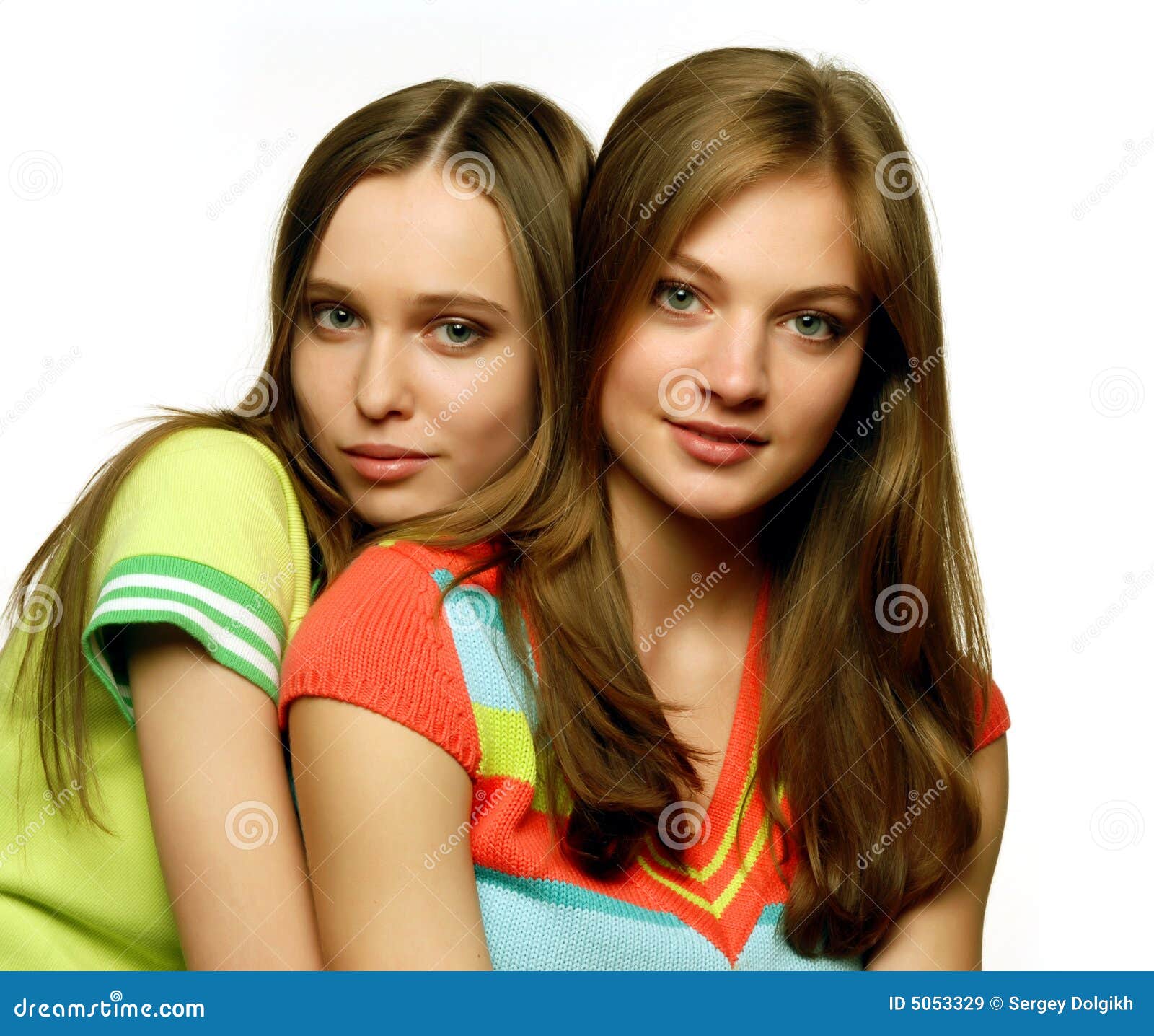 Two beautiful girls stock image. Image of hair, face, people - 5053329