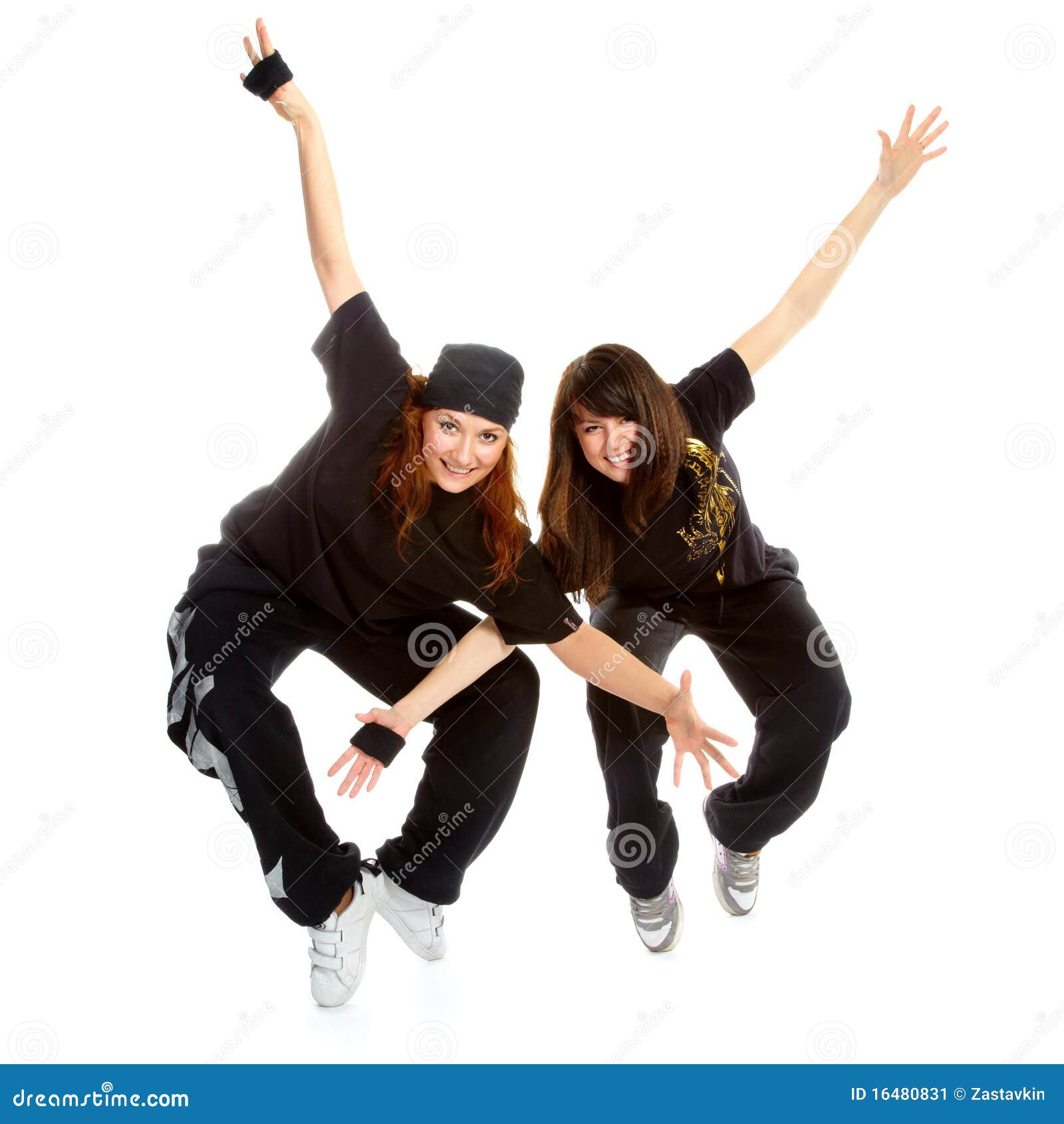 Two Beautiful Girls Breakdancers Stock Image - Image of lifestyle, face ...