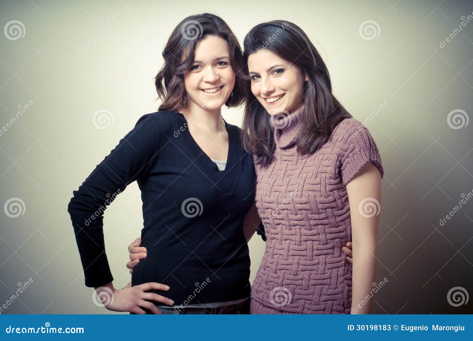 Two beautiful girls stock image. Image of lifestyle, together - 30198183