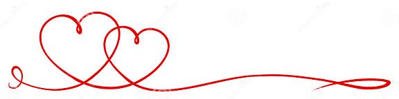 Two Beautiful Hearts - Vector Stock Vector - Illustration of hearts ...