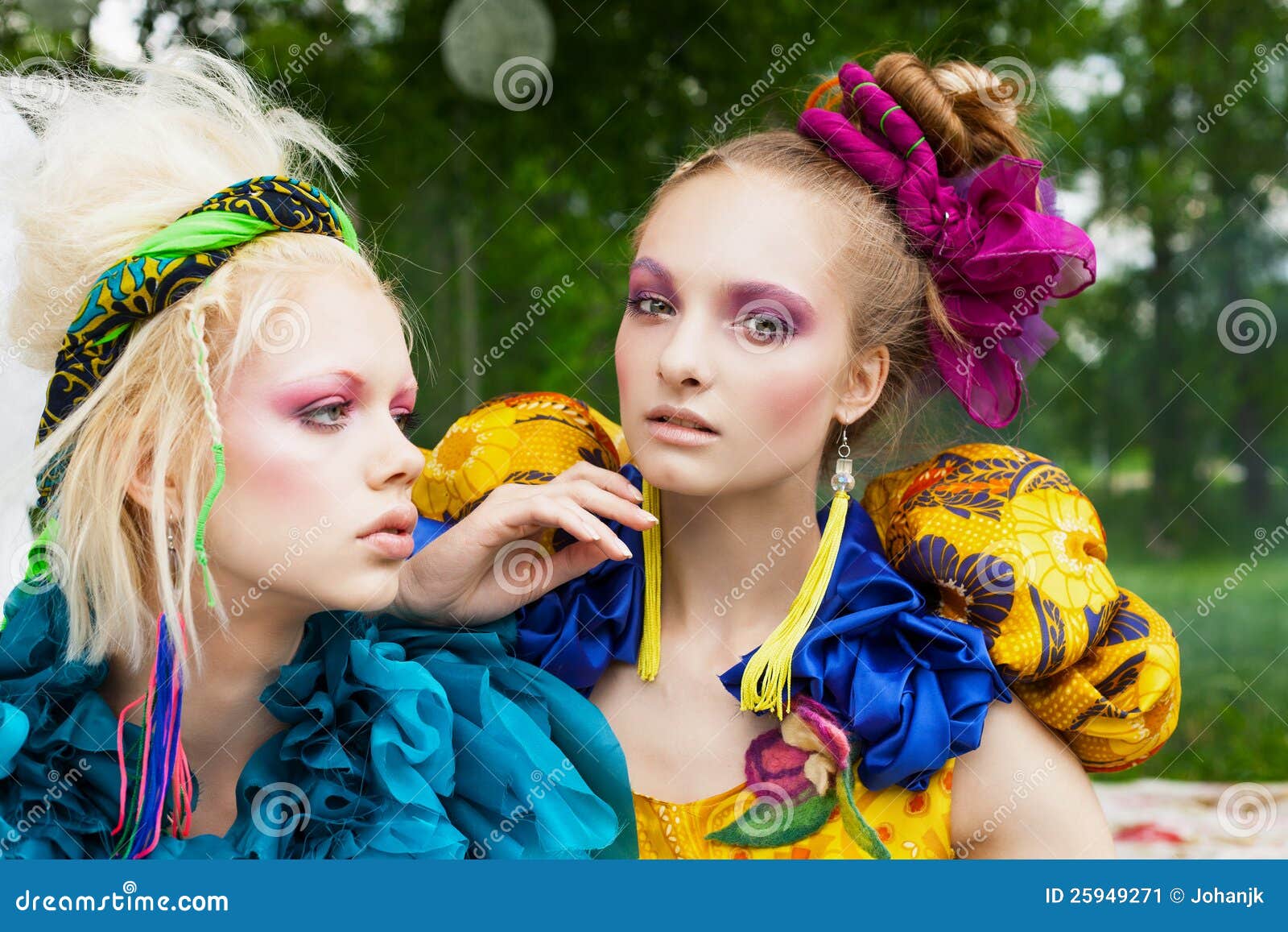 Two beautiful ladies stock image. Image of caucasian - 25949271